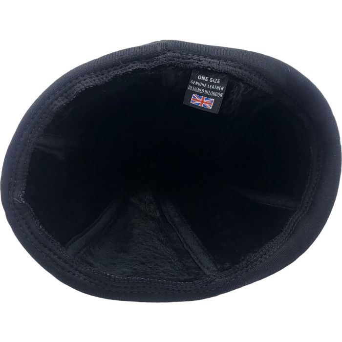 Real Leather Round Hat