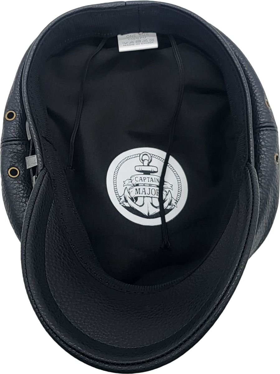 PVC Black Sailor Hats
