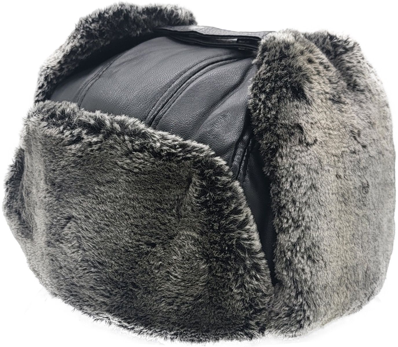 Faux Leather Trapper Hat | | EA