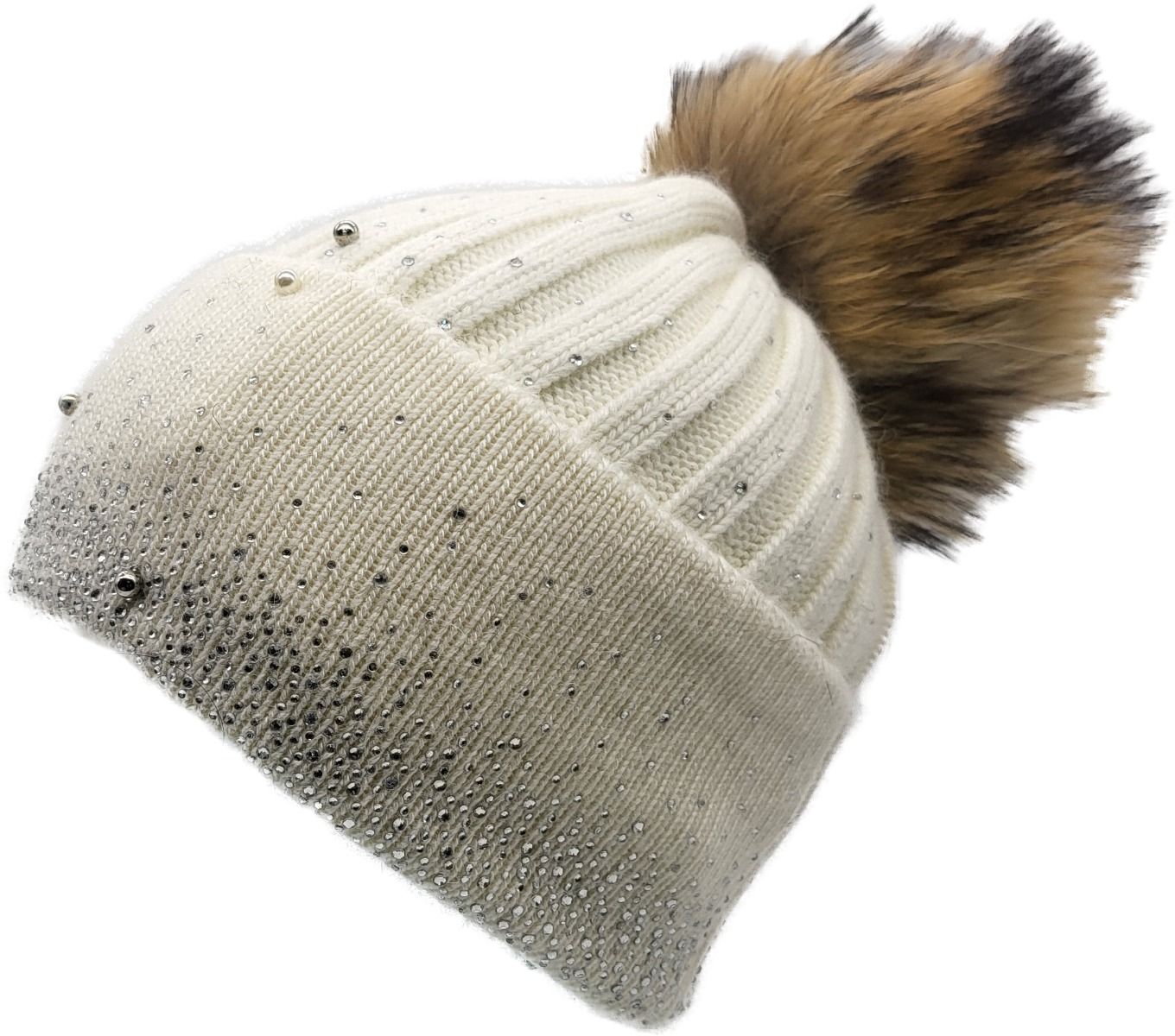 Beaded Knitted Beanie Hat | | EA